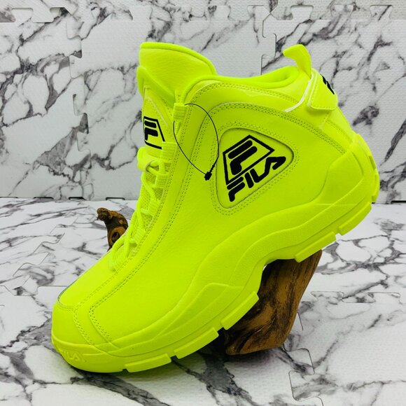 Fila | Shoes | Mens Fila Grant Hill Neon Lime Green Sneakers Nwt | Poshmark